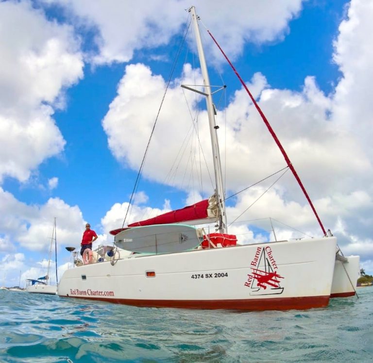 St. Martin Catamaran Tours & Private Boat Charter | Red Baron St. Maarten